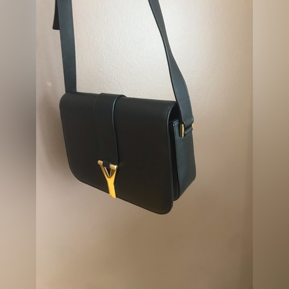 Yves Saint Laurent | Bags | Ysl Authentic Sac Ligne Y Bag | Poshmark